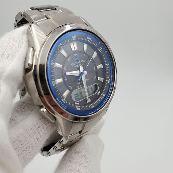 CASIO Watch Oceanus OCW-300 Operation Complete Radio Solar | WatchCharts Marketplace