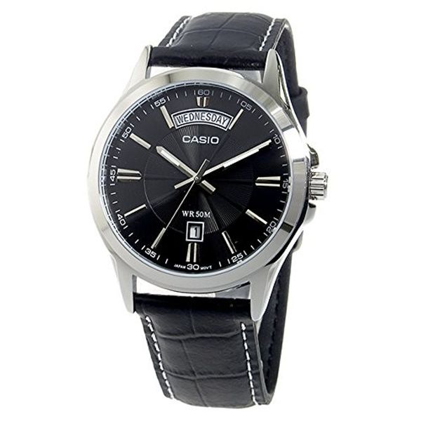 [Casio] CASIO Quartz Men's Watch MTP-1381L-1A Black [parallel import ...