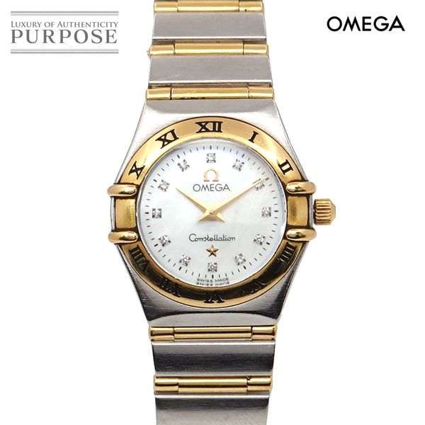 [Battery replaced] Omega OMEGA Constellation Mini Combination 1262 75 ...