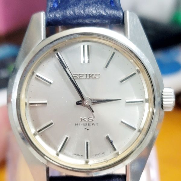 Vintage SEIKO Hand-Winding Watch/ KING SEIKO KS 45 25J SS Hi-Beat ...