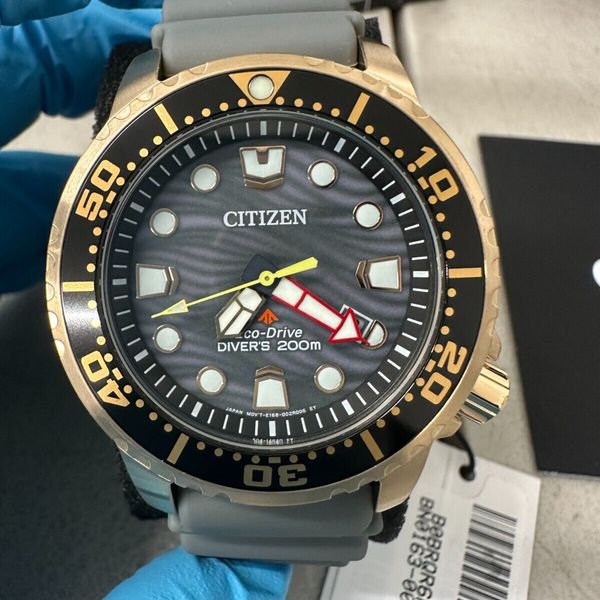 Citizen Eco-Drive Promaster Men's Gray Calendar Diver Watch 44MM BN0163 ...