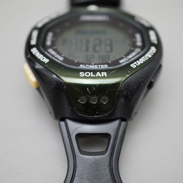 [WTS] Seiko Prospex SBEB005 S822 Green Digital Alpinist Solar Climbers ...