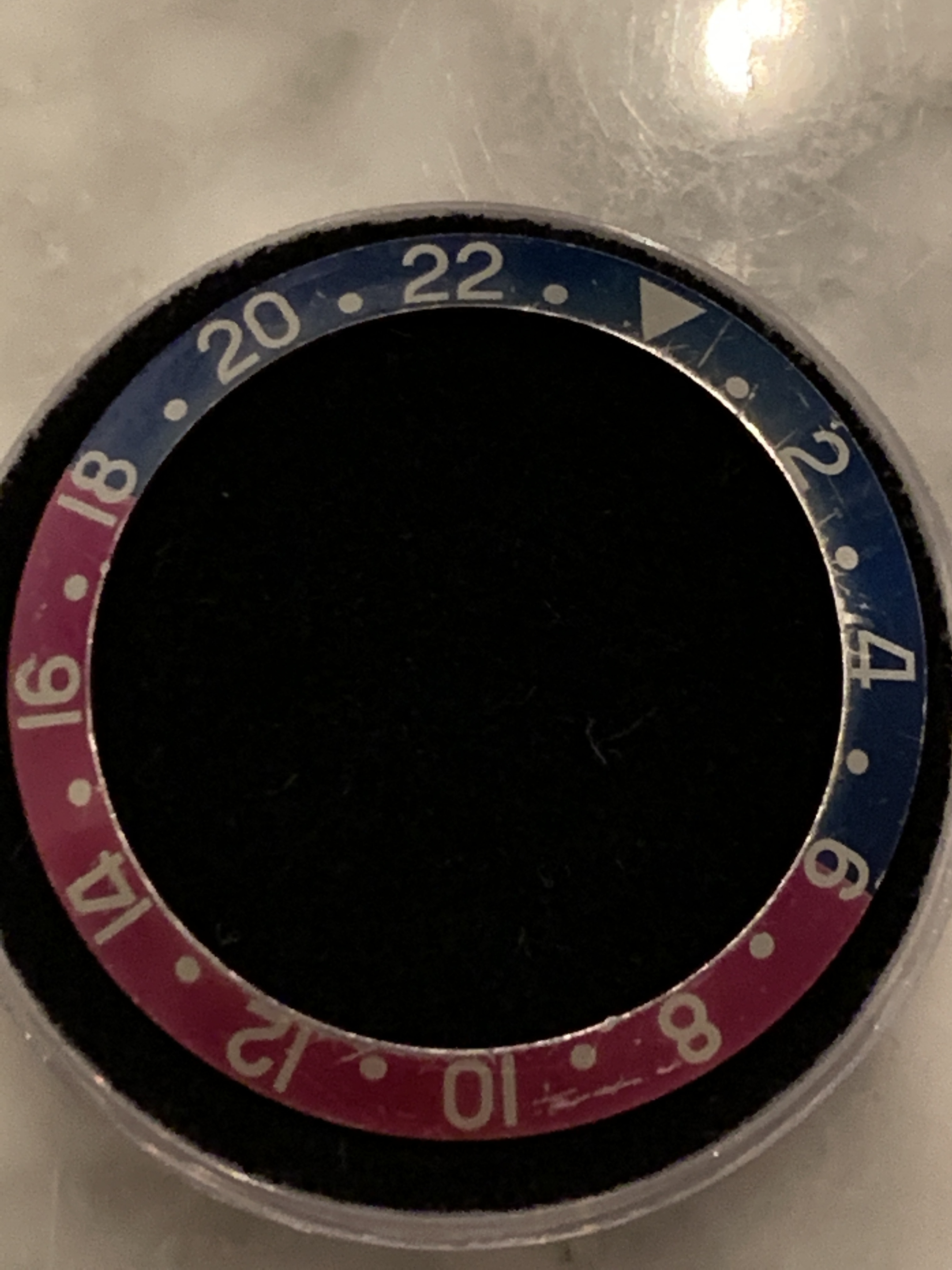 FS: Vintage Rolex Fuchsia Bezel Insert for 1675 GMT | WatchCharts
