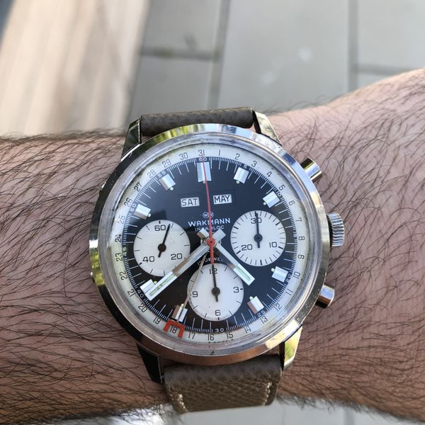 [WTS] Wakmann Triple Date, Valjoux 730 - $2,200 | WatchCharts