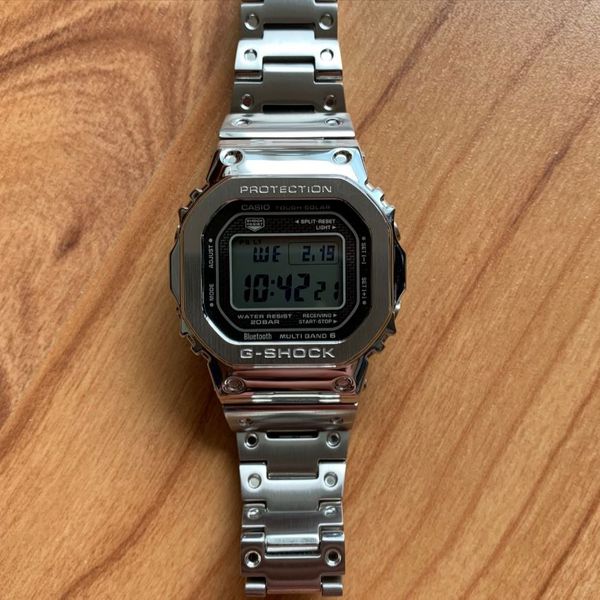 FS: Casio G-Shock GMWB5000D-1 stainless steel | WatchCharts Marketplace