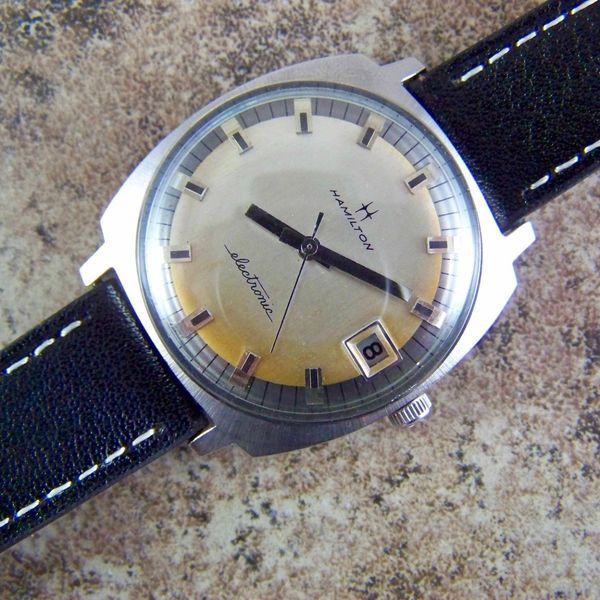 Vintage 1970's Hamilton Electric 645 Mens Watch, Works Great. New ...