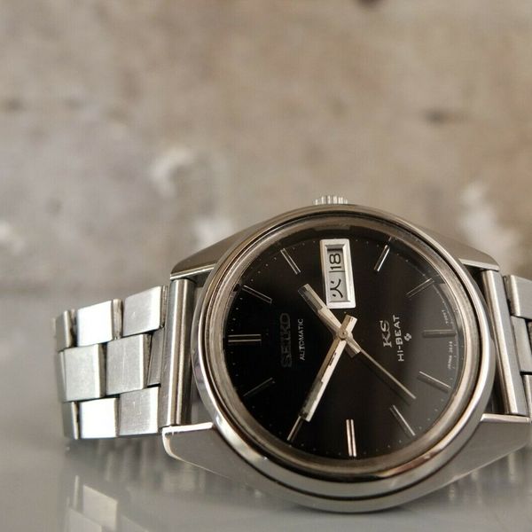 Vintage 1970's JAPAN KING SEIKO 5626-7000 Hi-Beat Automatic weekdater Tracking | WatchCharts ...