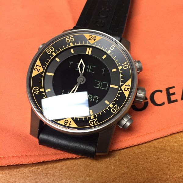 **SOLD** Ocean7 LM-2AD Titianium Analog / Digital Swiss Movement ...