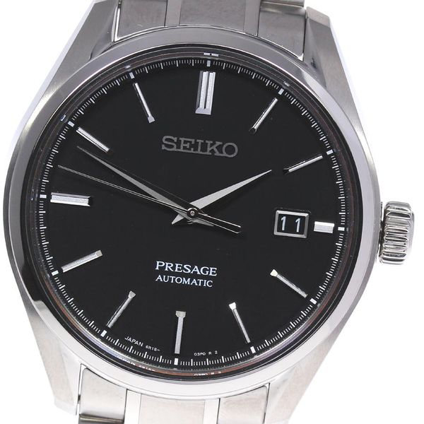 Extremely beautiful item with box protection [SEIKO] Seiko Presage Date ...