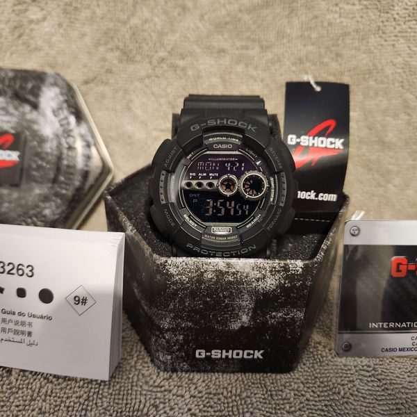 Men's Casio G-Shock GD-100 (3263) Multifunction Digital Watch ...