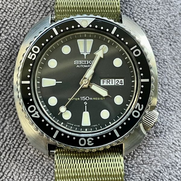 [$585 USD] Seiko vintage turtle 6390-7040 | WatchCharts Marketplace