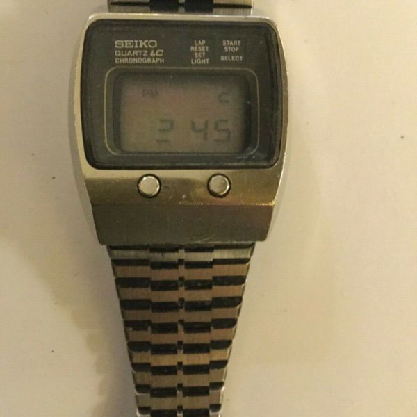VINTAGE SEIKO DIGITAL QUARTZ CHRONOGRAPH WATCH 0634-5019 | WatchCharts Marketplace