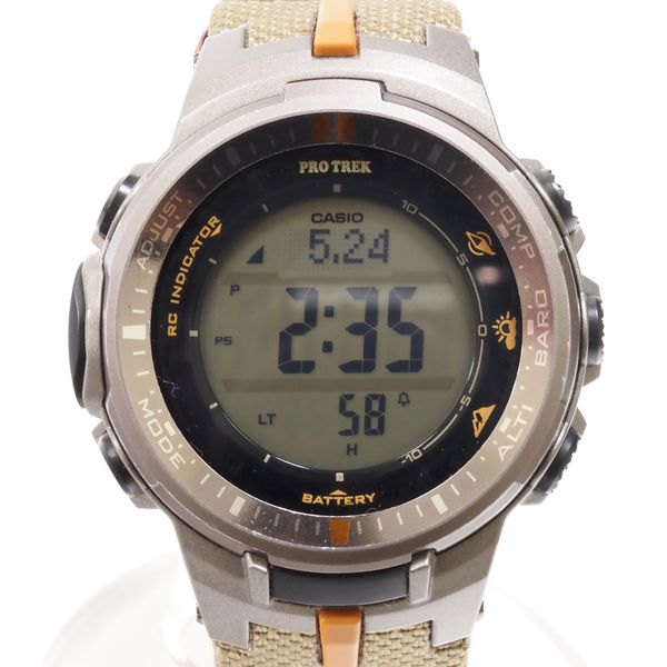 N [Used] [CASIO] [Casio] Pro Trek Solar Radio Clock PRW-3000B Maximum ...