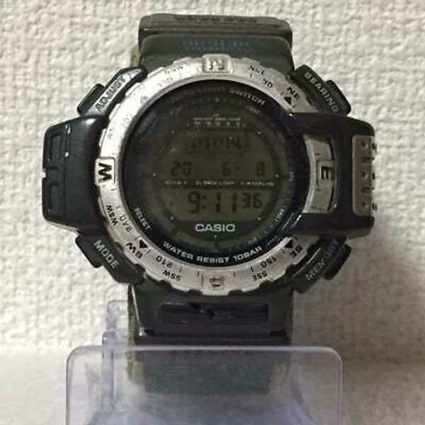 CASIO PRO TREK PRT-40 BirdLife watch old model men's | WatchCharts ...