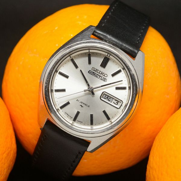 Vintage (Nov 1976) SEIKO 5 ACTUS automatic 7019-7060, 21 jewels, Kanji, serviced | WatchCharts