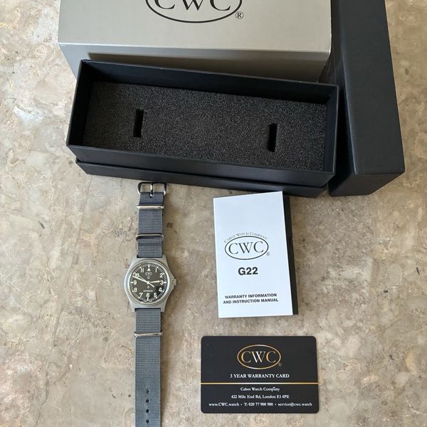 CWC G22 Automatic Watch (2022) â Box, Papers, NATO Strap | WatchCharts ...