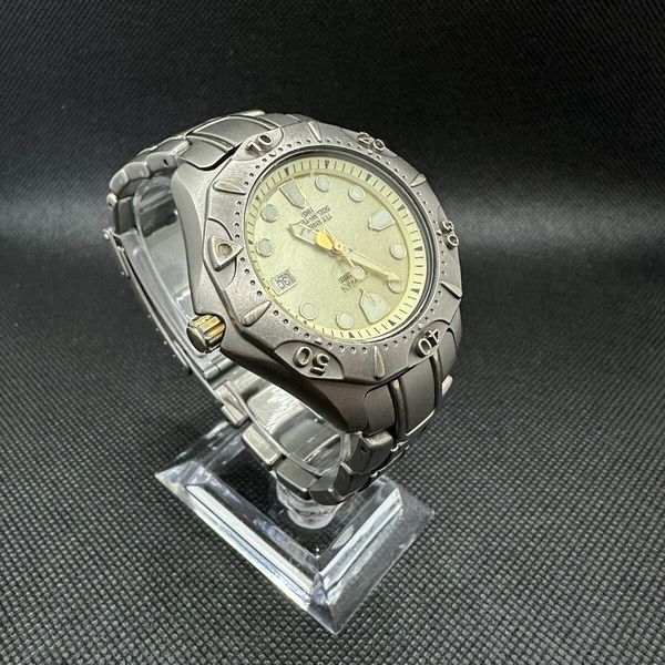 Citizen Solar-Tech 180 Titanium Eco-Drive Mens Ref 7875-HO0945 Dive ...