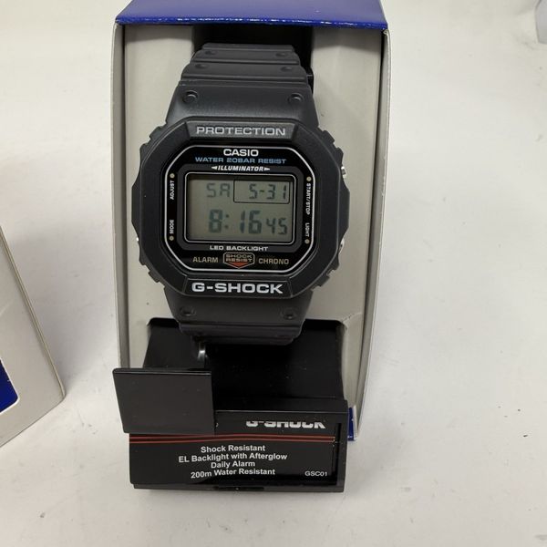 Casio G-Shock 200 Meter Water Resist, Chronograph, LED Light, Alarm ...