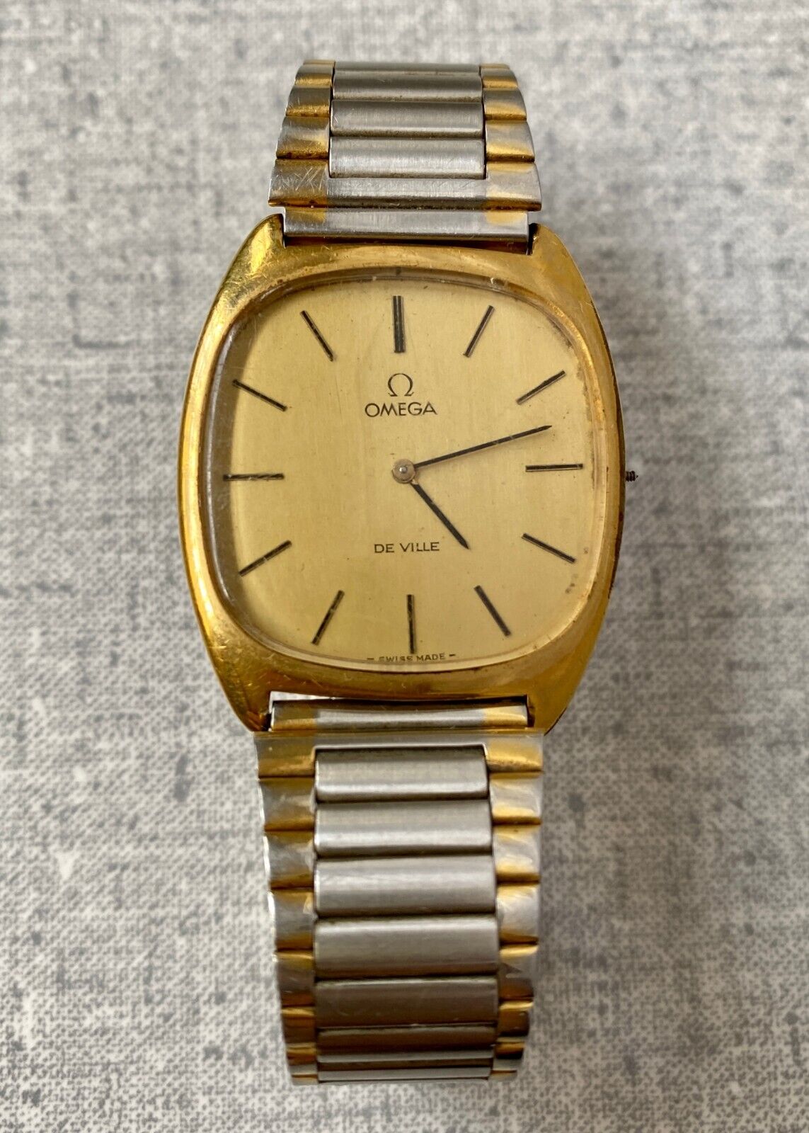 OMEGA De Ville Watch Cal 625 Ref 111.0139 Manual Men's Gold Dial 17 ...