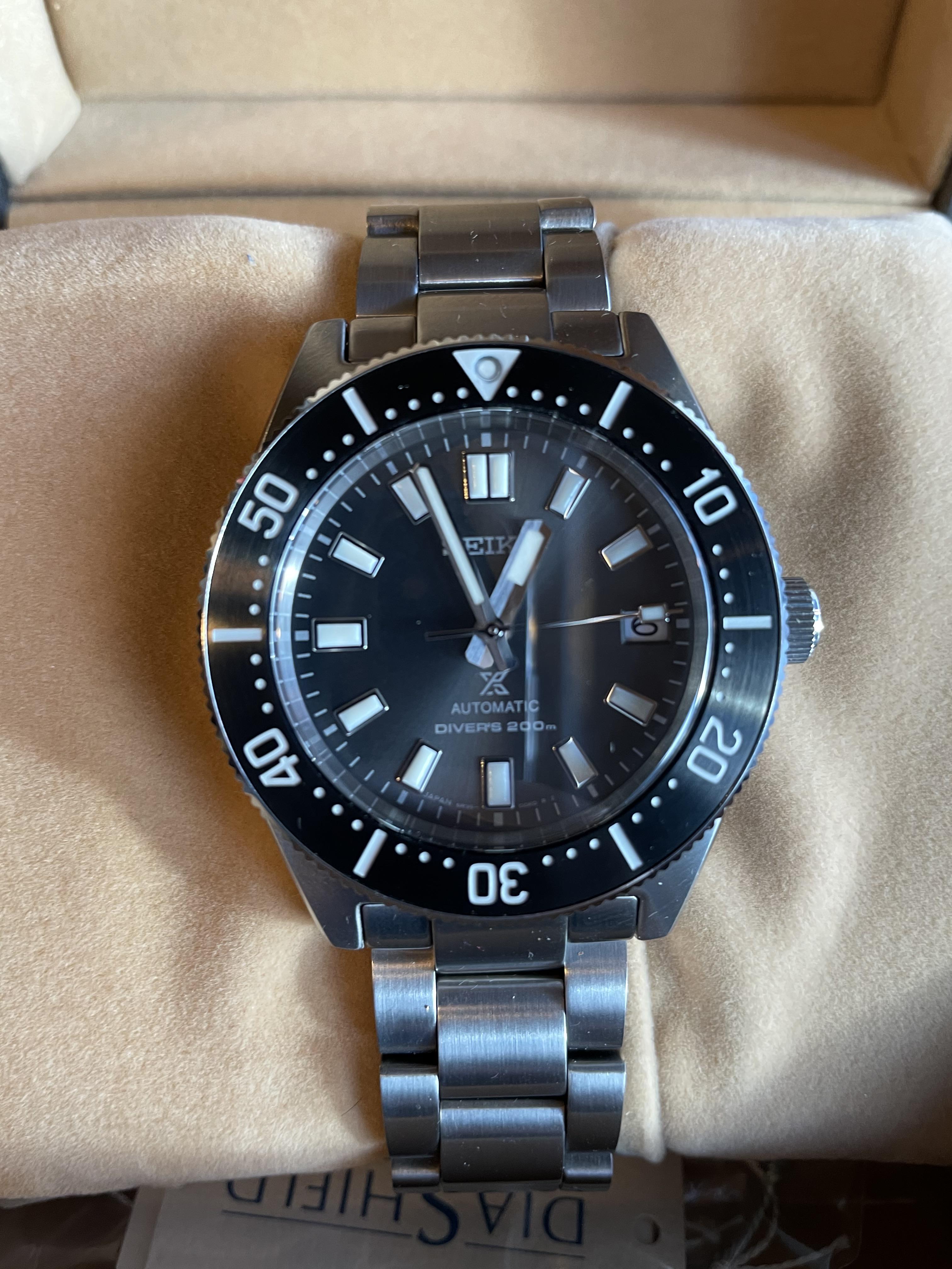 FS: Seiko Prospex SBDC101 62MAS Reissue 200m Automatic Black Dial ...