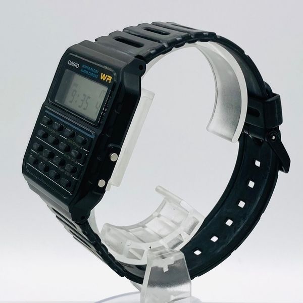 VTG Casio Watch Calculator Chrono Alarm Digital Men's CA-53W Black New ...