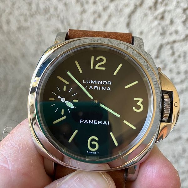 FSOT: Panerai PAM001A Luminor Marina (Price Drop) | WatchCharts Marketplace