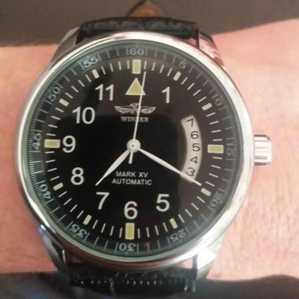 Flieger watch - automatic - IWC mark XV homage - A458 movement ...