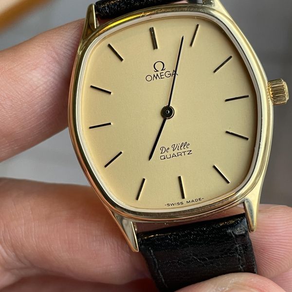[WTS] Vintage Omega De Ville Quartz, 191.0074.1, Calibre 1330, Tonneau ...