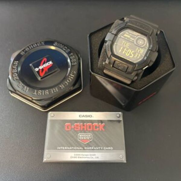 Casio Mens G-Shock - Black Watch - World Time - ref. GD-350-1BER ...