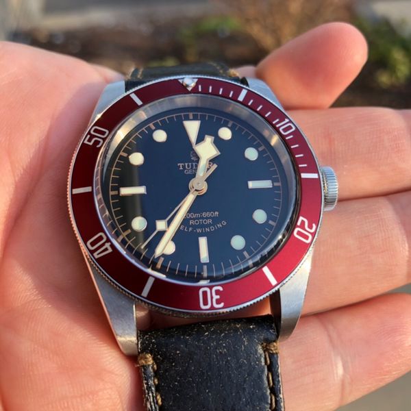 FS/FT Tudor Burgundy Black Bay Rose Dial ETA | WatchCharts