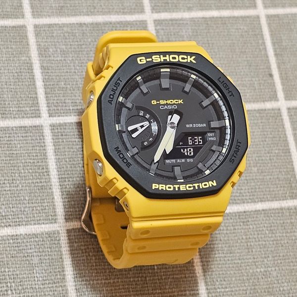Casio G-SHOCK Casioak yellow | WatchCharts Marketplace