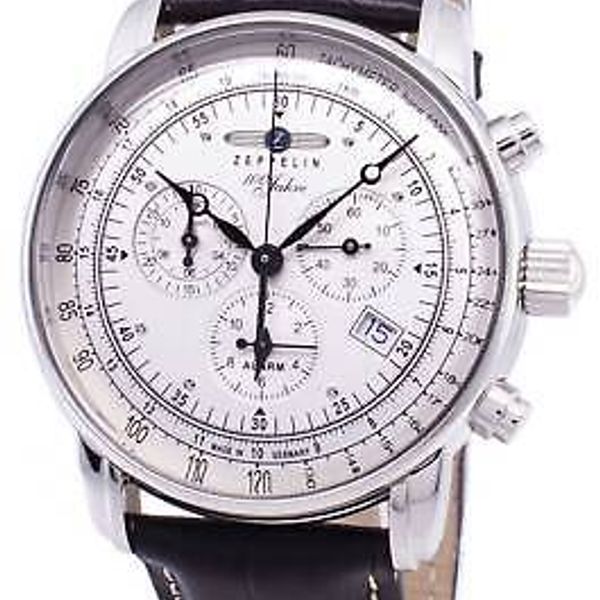 Zeppelin 100 Years ED.1 Germany Made 7680-1 76801 Men's Watch ...