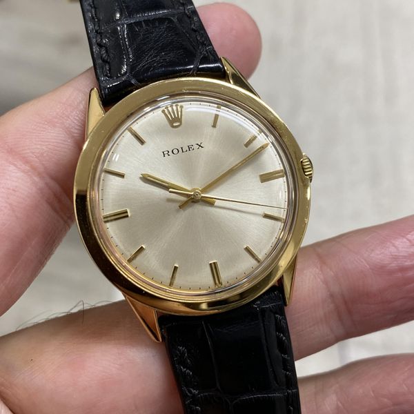 [WTS] Rolex 7002. *Calatrava*. OEM ???? strap and clasp. 14K Gold ...