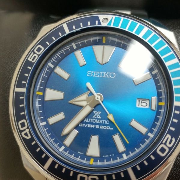 Limited Edition Seiko Blue Lagoon Samurai | WatchCharts Marketplace