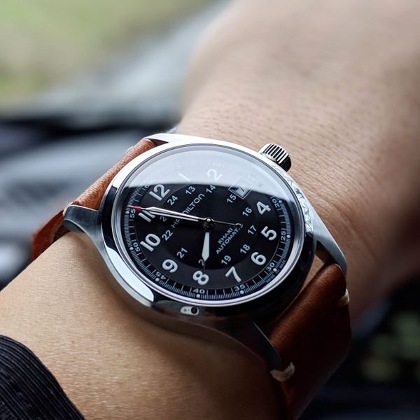 Hamilton Khaki Field Auto 38mm H70455733 | WatchCharts Marketplace