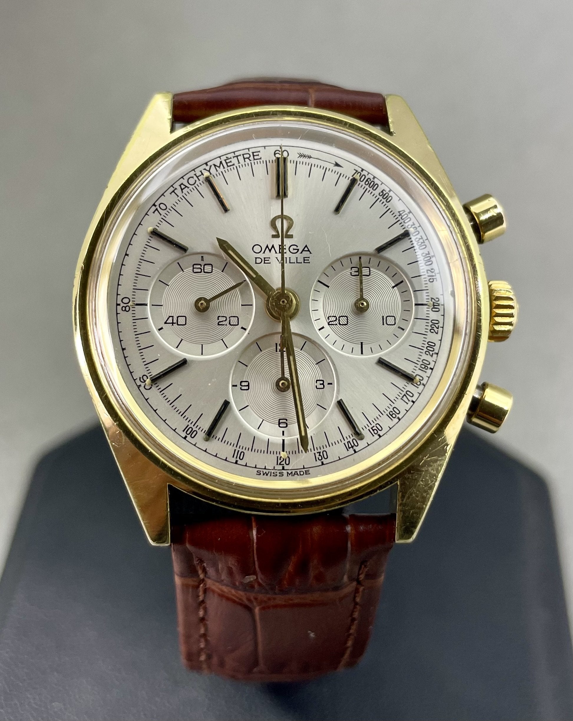 Vintage Omega De Ville Gold Chronograph | WatchCharts