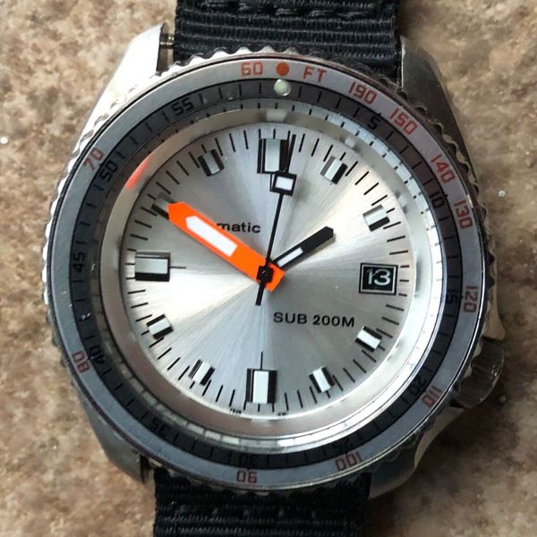 Vintage Seiko 7s26 Soxa Doxa Mens Divers Watch Automatic | WatchCharts ...