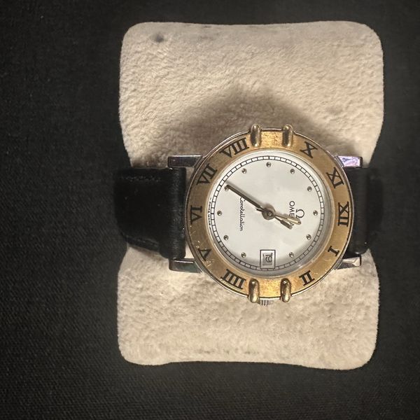 OMEGA Constellation Womenâ s Watch 18K Gold & Stainless Steel ...