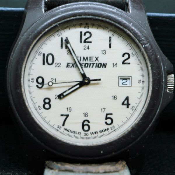 Vintage Mens Timex Expedition 905 T7 Quartz Wrist Watch Working ...