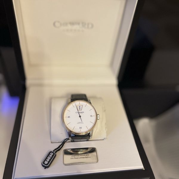 Christopher Ward creates golden Jumping Hour watch | WatchCharts ...