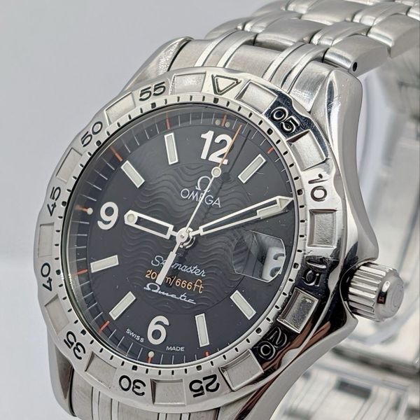 Omega Seamaster 200 Omegamatic 196.1536 Cal 1400 36mm Steel Hybrid Auto ...