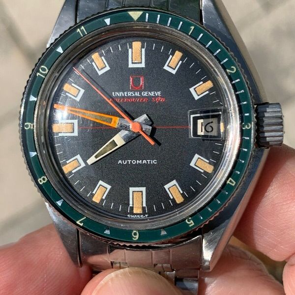 Universal Geneve Polerouter Sub Ref. 869120/02 in Steel | WatchCharts