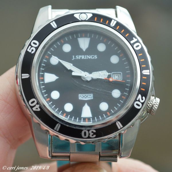 J Springs Quartz Diver Watch made by Seiko | WatchCharts Marketplace