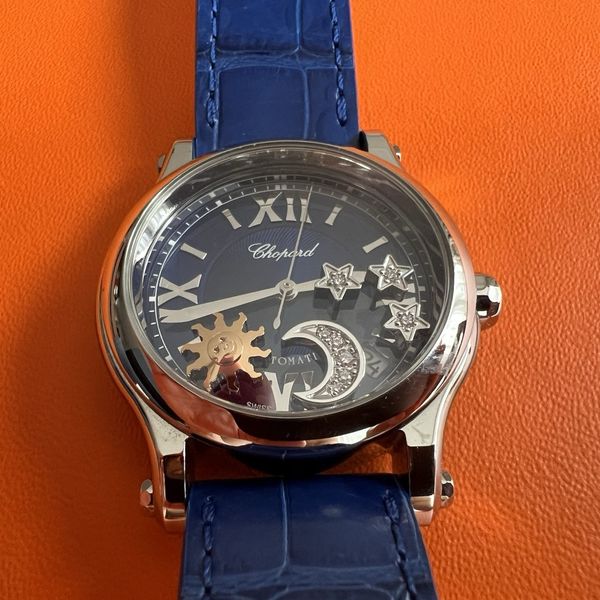 Chopard Happy Sports Blue | WatchCharts Marketplace