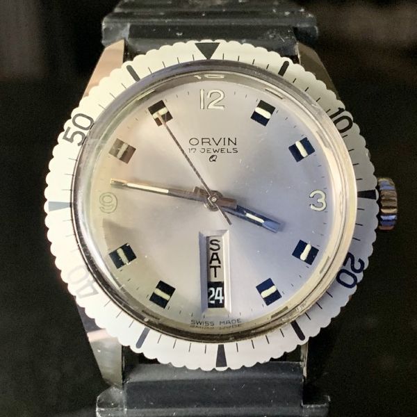 Vintage Swiss ORVIN Divers Watch | WatchCharts Marketplace