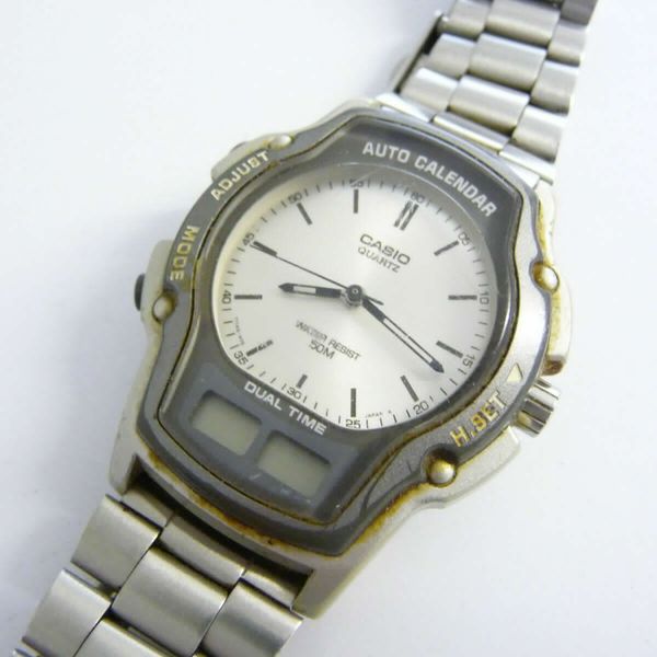 Casio 2318 AW-24 wrist watch; Auto Calendar Dual Time; analogue ...