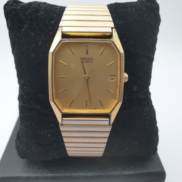 Vintage SEIKO Quartz Mens Watch with Date window | WatchCharts Marketplace