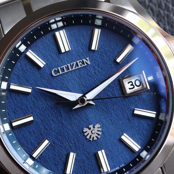 Citizen. Chronomaster. Japanese Washi Paper Blue Dial. Bought 2024 ...