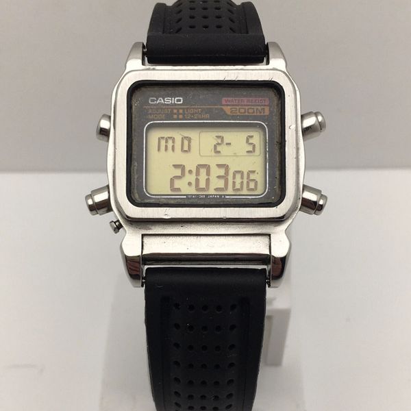 Extremely Rare Casio Digital DW-1100 200M Men's Wristwatch ...