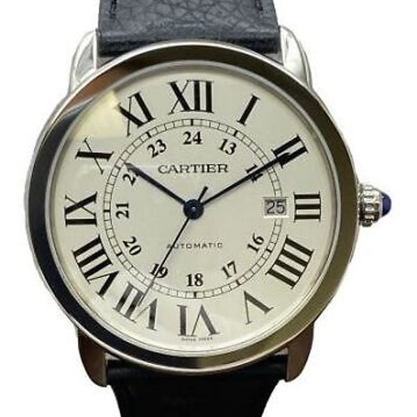 Cartier Ronde Solo 42mm Croisiere WSRN0022 White Dial Automatic Men's ...